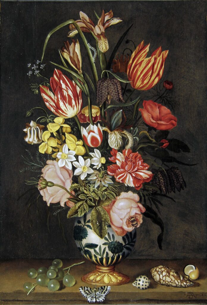 Ambrosius Bosschaert II - Flower Still life painting for sale Old Master
