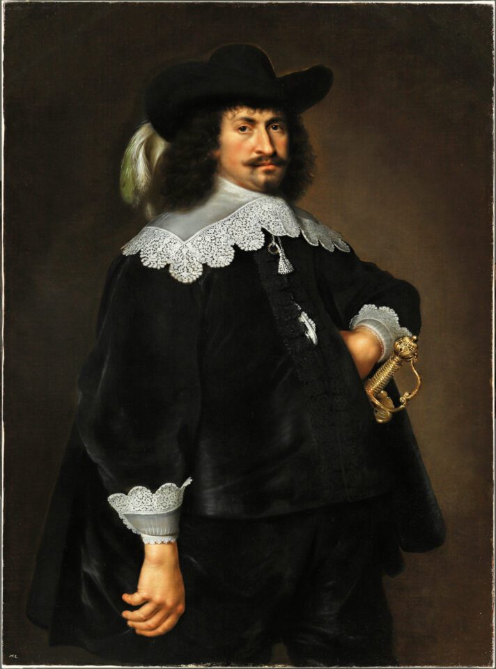 Hercules Sanders - painting for sale - Portrait of a gentleman