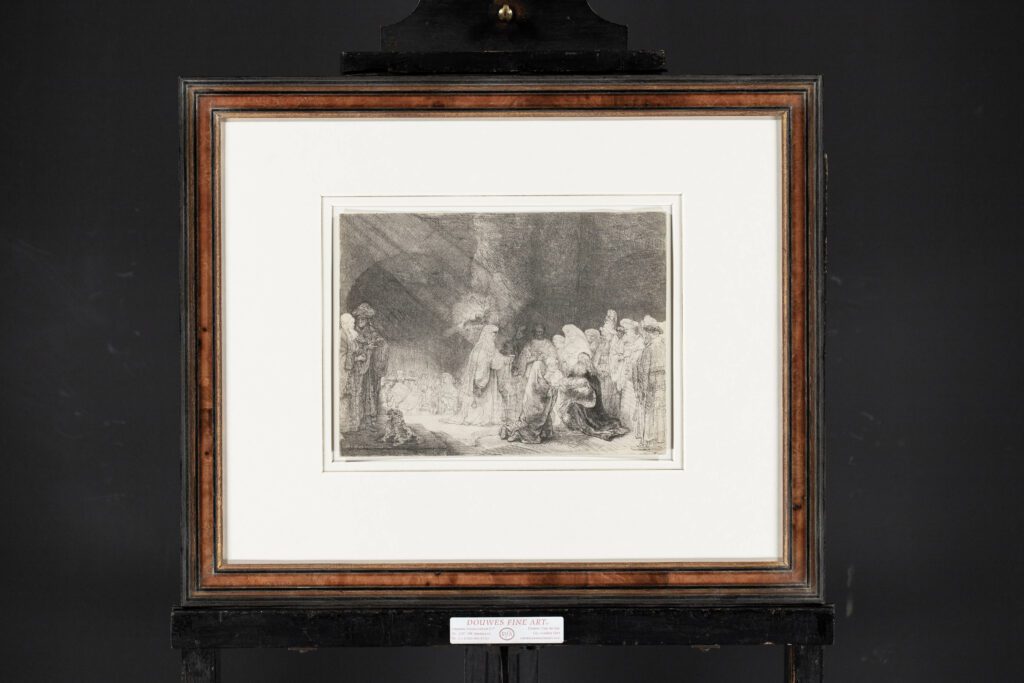 Rembrandt van Rijn - The Presentation in the Temple; Oblong