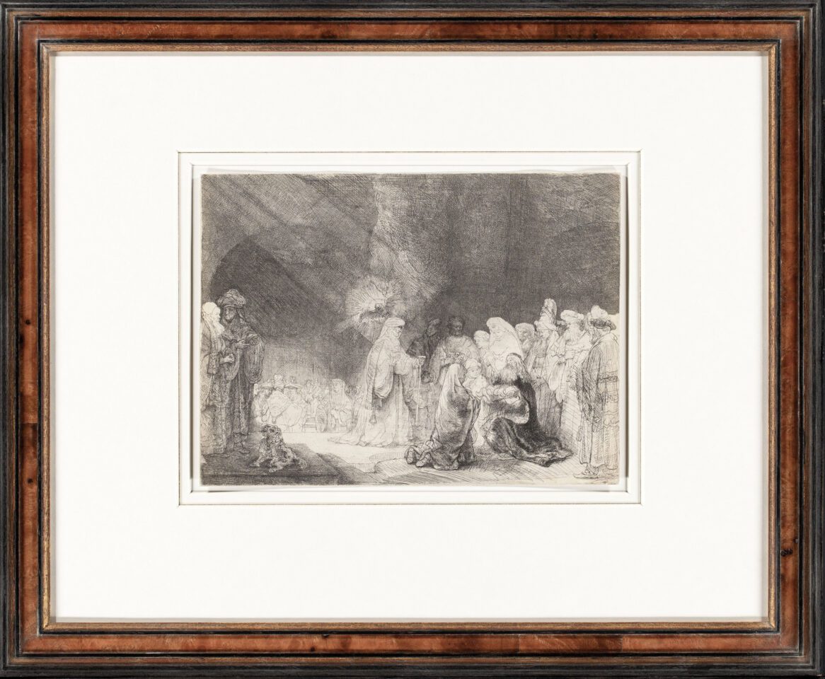 Rembrandt van Rijn - The Presentation in the Temple; Oblong